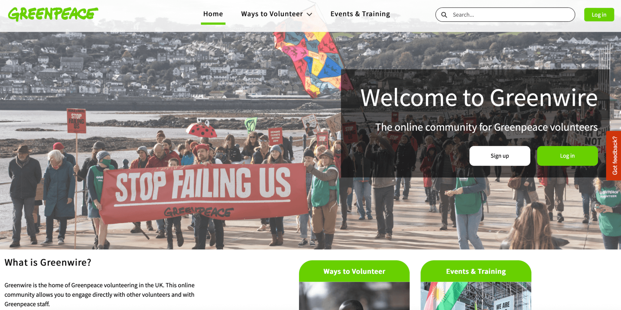 Greenpeace Success Story | Advanced Communities