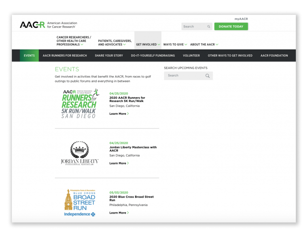 American Association for Cancer Research (AACR) Success Story ...