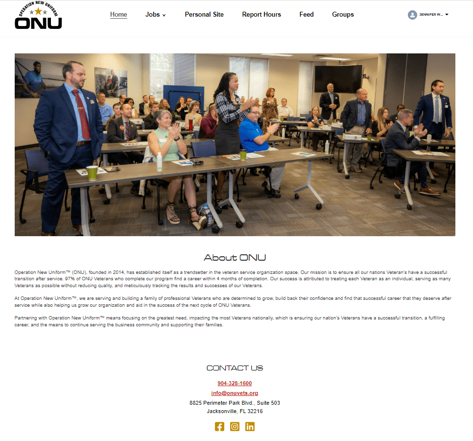 Success Story: Operation New Uniform | Advanced Communities