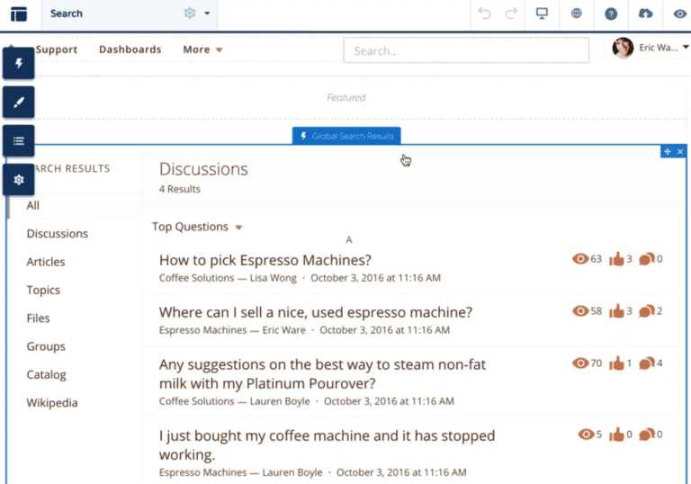 Enabling Global Search in Salesforce Experience Cloud