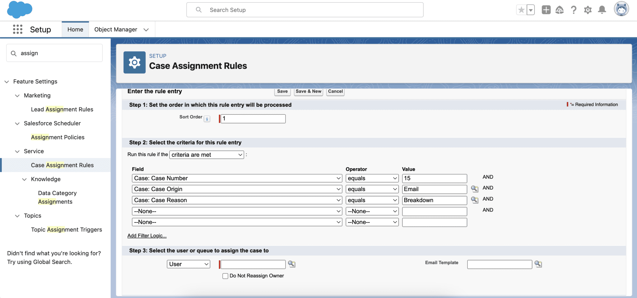 How To Create Salesforce Assignment Rules Advanced Communities
