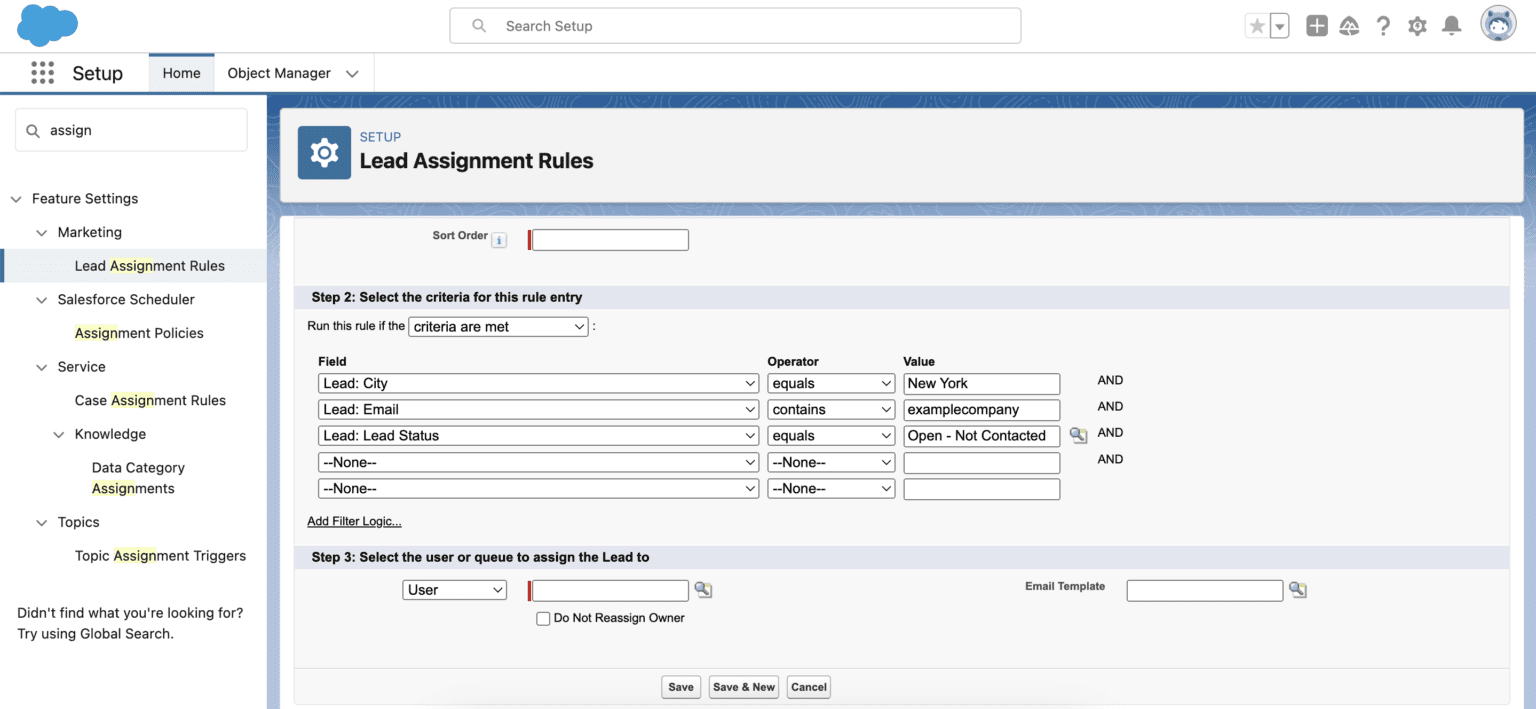 How To Create Salesforce Assignment Rules Advanced Communities