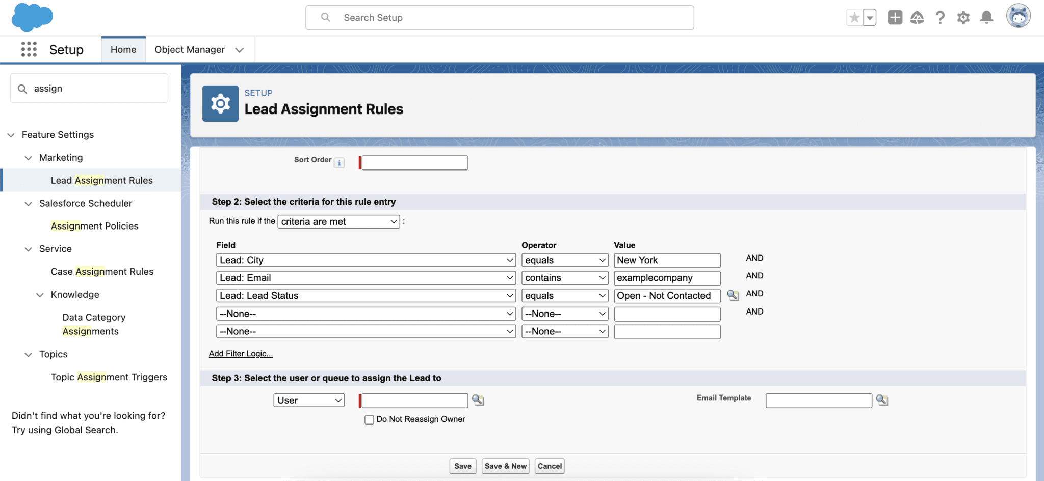 How to Create Salesforce Assignment Rules | Advanced Communities