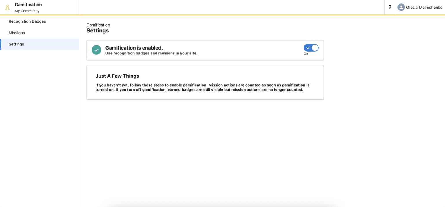 Increasing Engagement through Gamification in Salesforce Experience ...