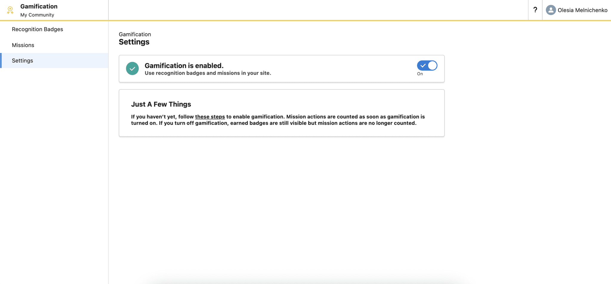 Increasing Engagement through Gamification in Salesforce Experience ...